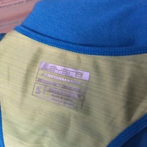 Layer 8 | Tops | Aqua Blue Workout Tank Top Layer 8 Performance S ...